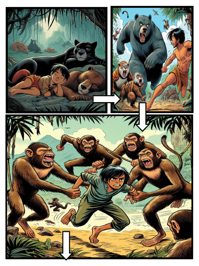 Comic - Mowgli in Trouble | PDF