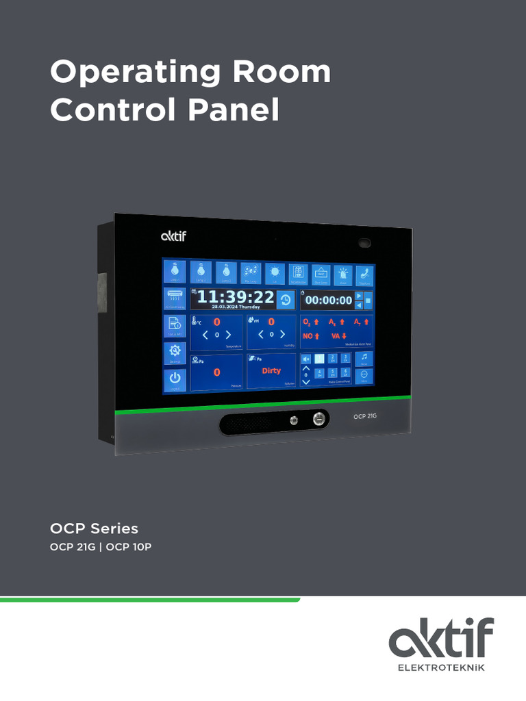 OCP Operating Room Control Panels | PDF