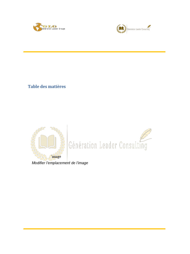 GLC》Cours Word Théorie | PDF