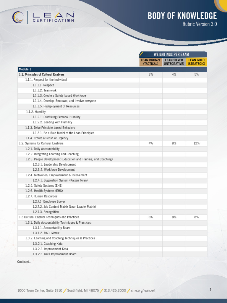 Lean Silver Bok | PDF