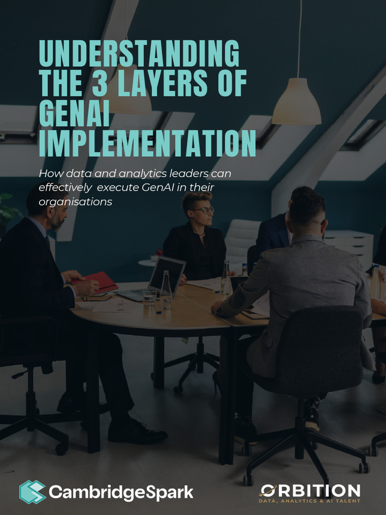 Understanding The 3 Layers of GenAI Implementation | PDF