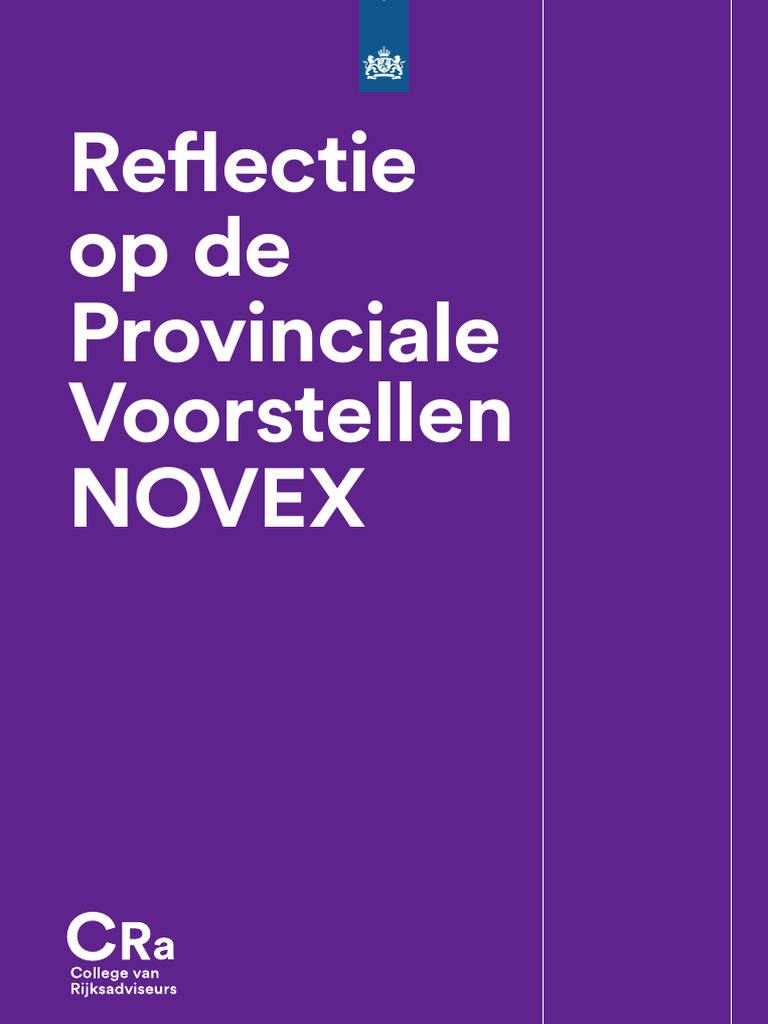 CRA reflectie+NOVEX+Provinciale+ruimtelijke+voorstellen+-+mei+2024 | PDF
