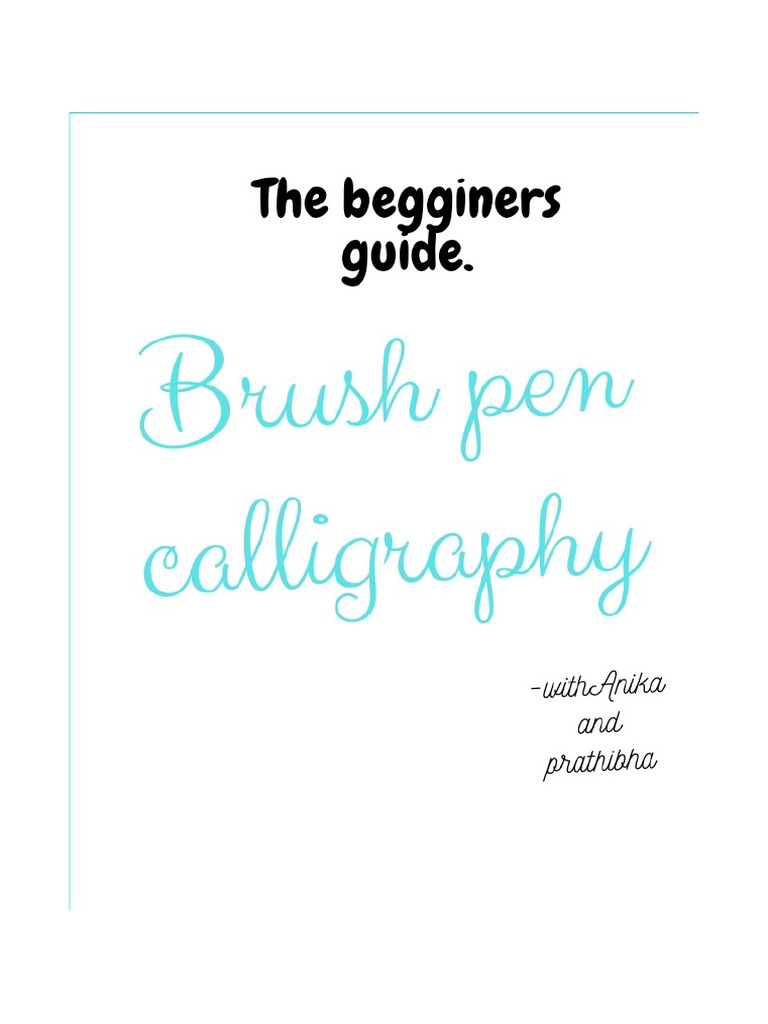Calligraphy Hub Final | PDF