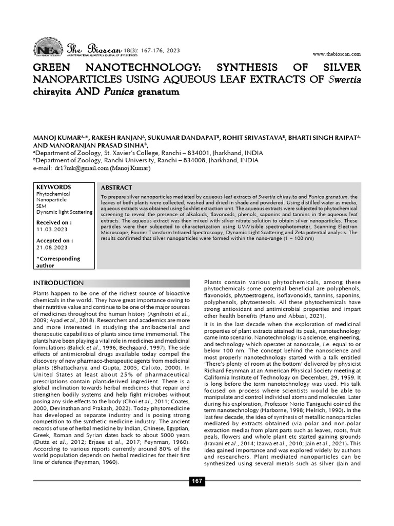 Download+ +2024 07 18T175053.049 | PDF | Nanoparticle | Surface Plasmon Resonance