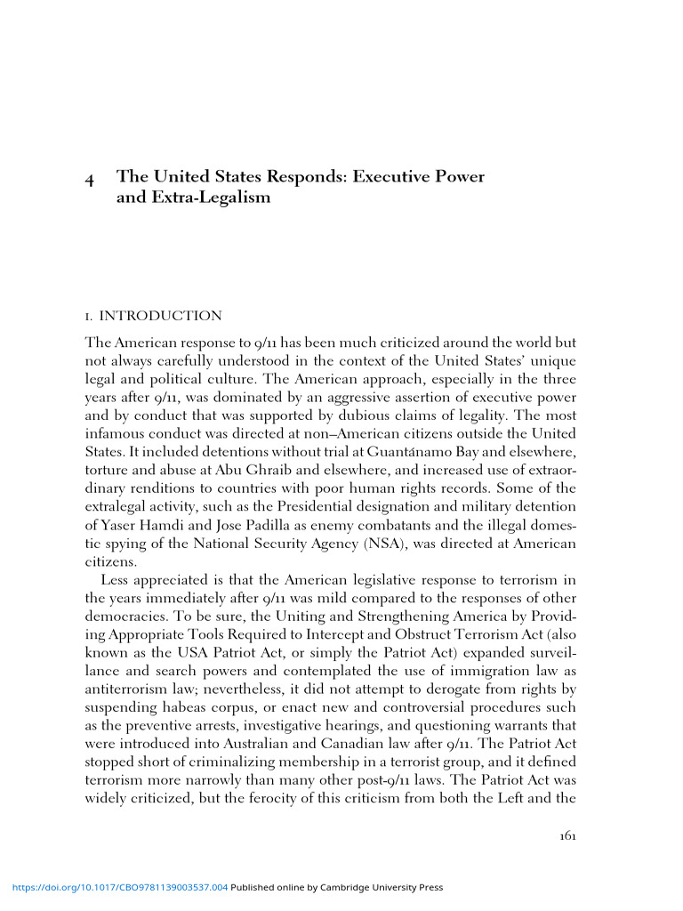 Kent Roach 9:11 Effect | PDF