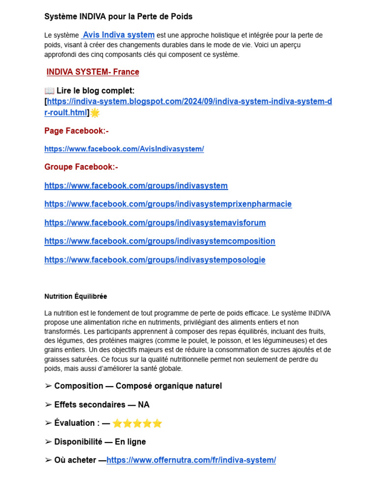 Indiva System | PDF