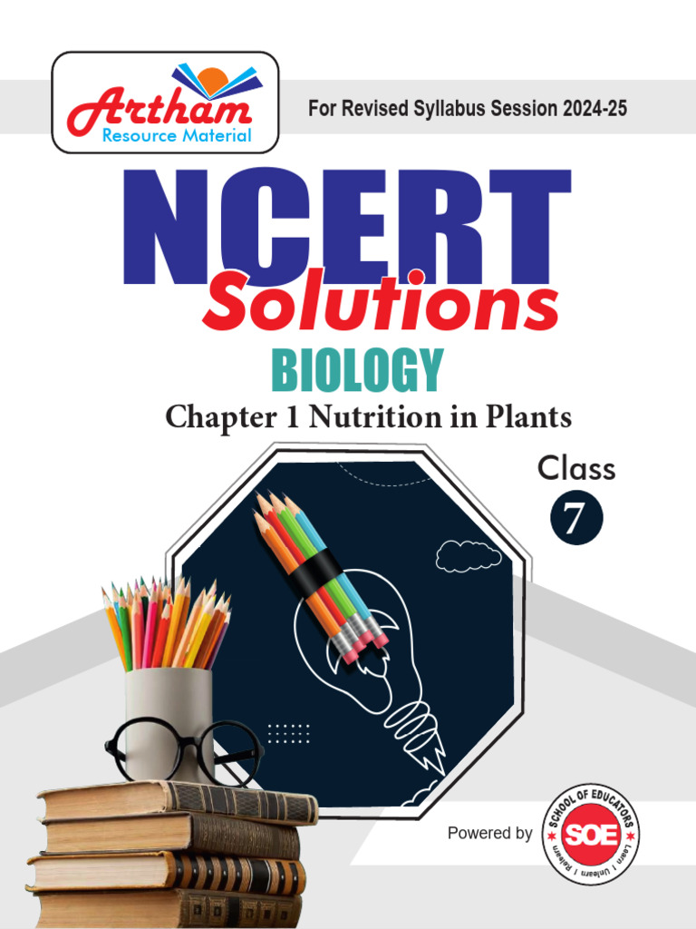 Class 7 Science NCERT Solution Chapter 1 Nutrition in Plants | PDF ...