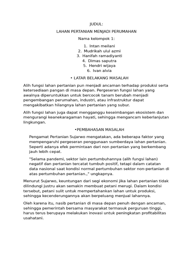 Xii Ips 4 Kelompok 1 | PDF