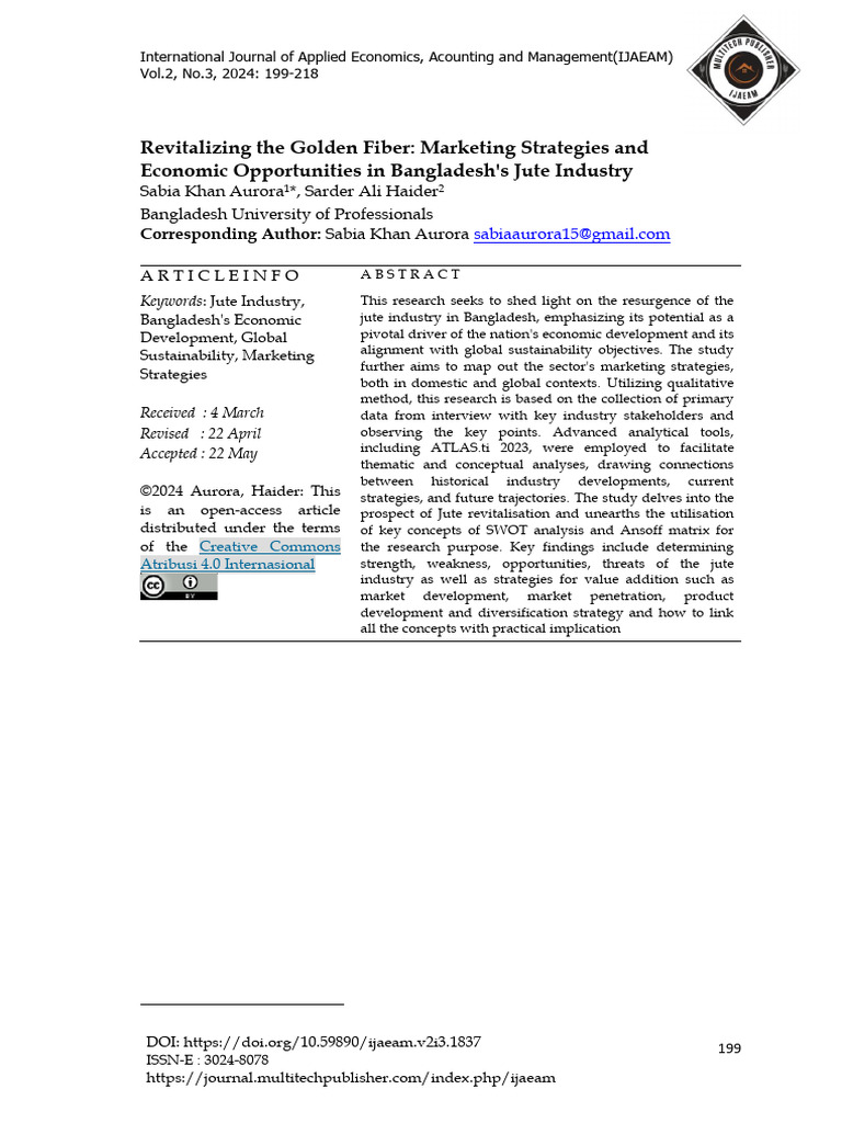 Revitalizing The Golden Fiber Marketing | PDF