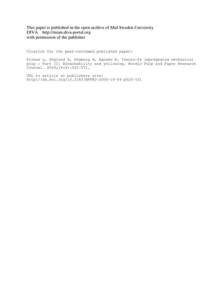 Bleachability and Brightness Reversion | PDF