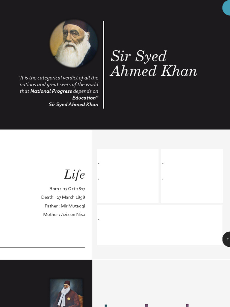 Sir Syed Ahmed Khan | PDF