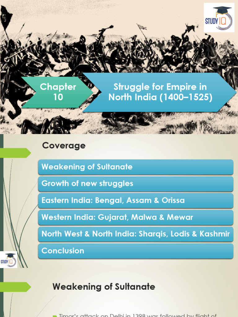 034 Chapter 10 Struggle For Empire in North India I | PDF