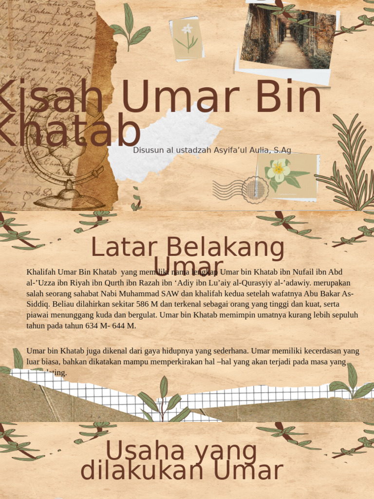 Umar Bin Khattab | PDF