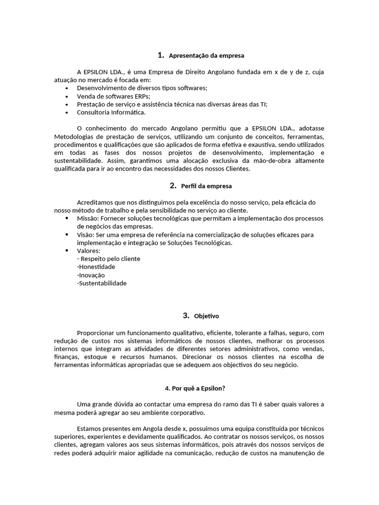 Apresentação Da Epsilon | PDF Apresentação Da Epsilon | PDF