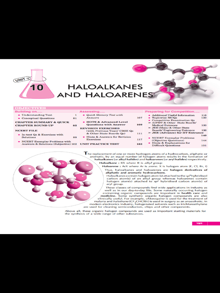 Haloalkane Day1 | PDF