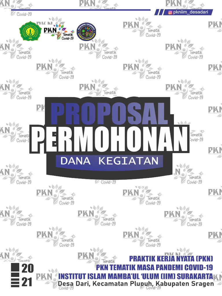 Proposal Permohonan Dana PKN KLP 2 Ds Dari | PDF