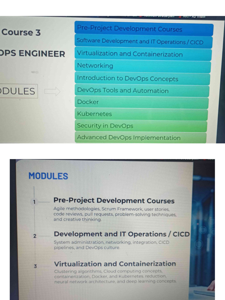 Ibm Devops Eng. Modules | PDF