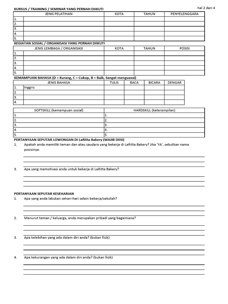 Form 2 | PDF