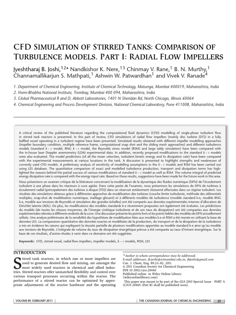 Stirrer Design Is Imp | PDF