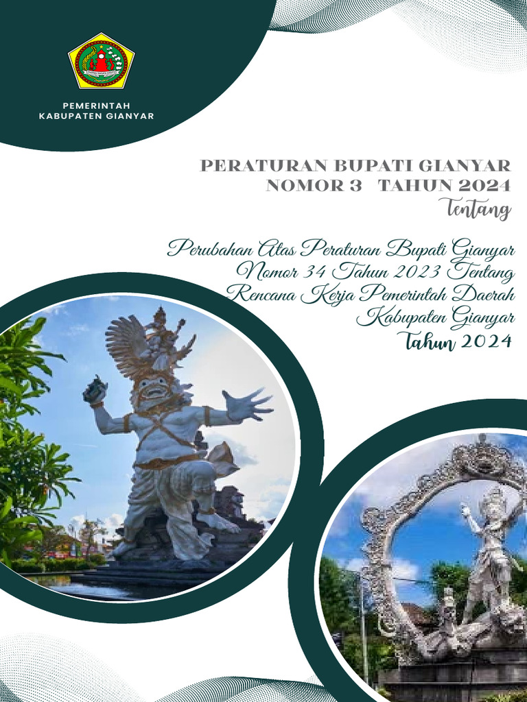 Perbup No.37 Tahun 2024 TTG Perubahan RKPD 2024 | PDF