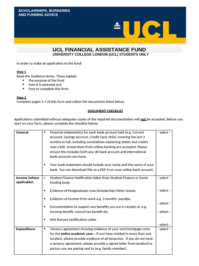 2020-21 - Faf Application Form 1 | PDF