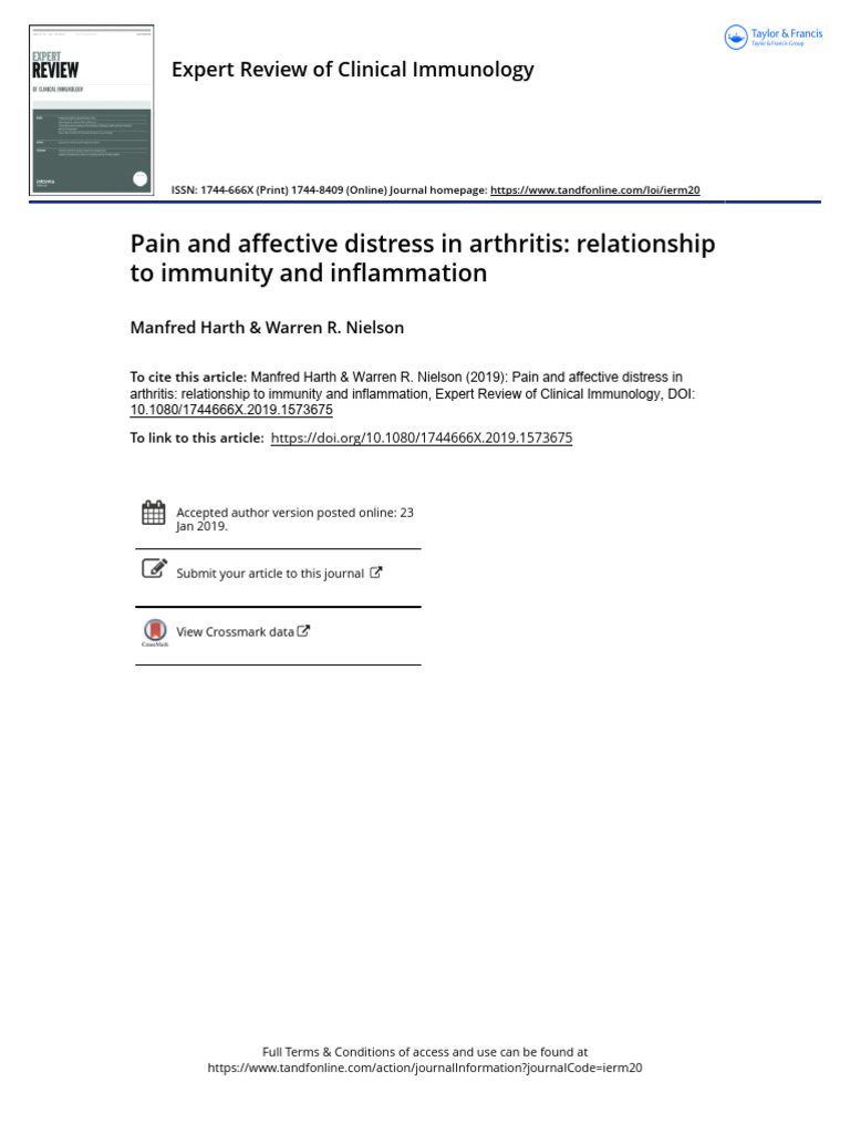 Artículo Harth (2019) | PDF | Especialidades Medicas | Salud y bienestar