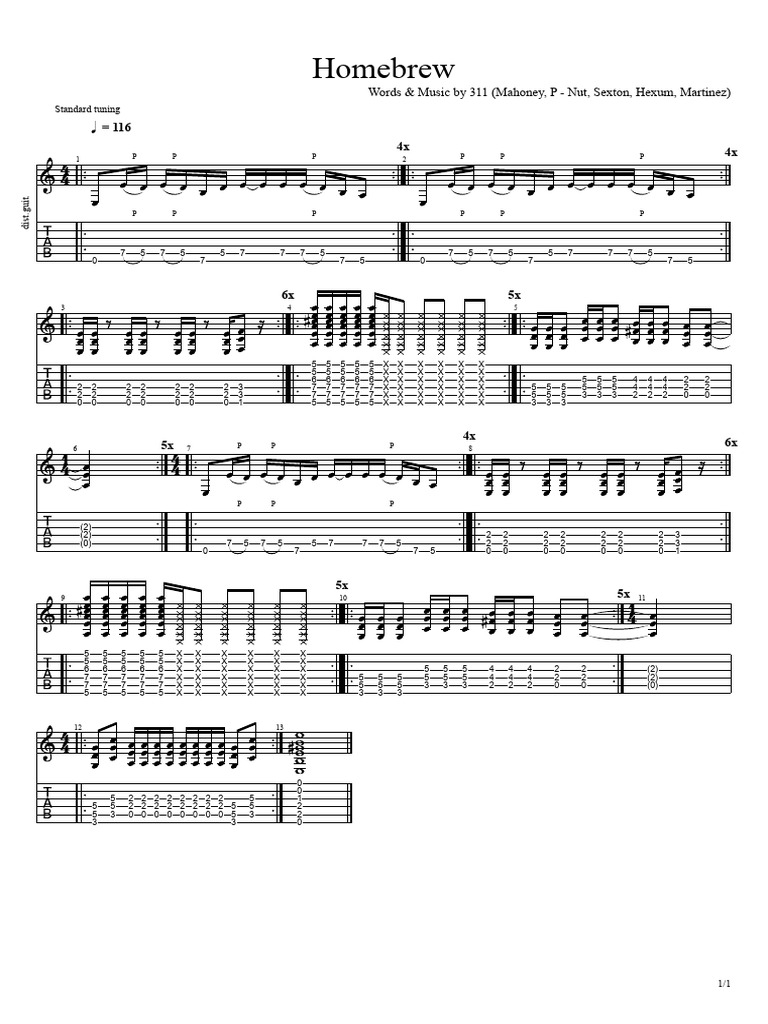 311 - Homebrew | PDF