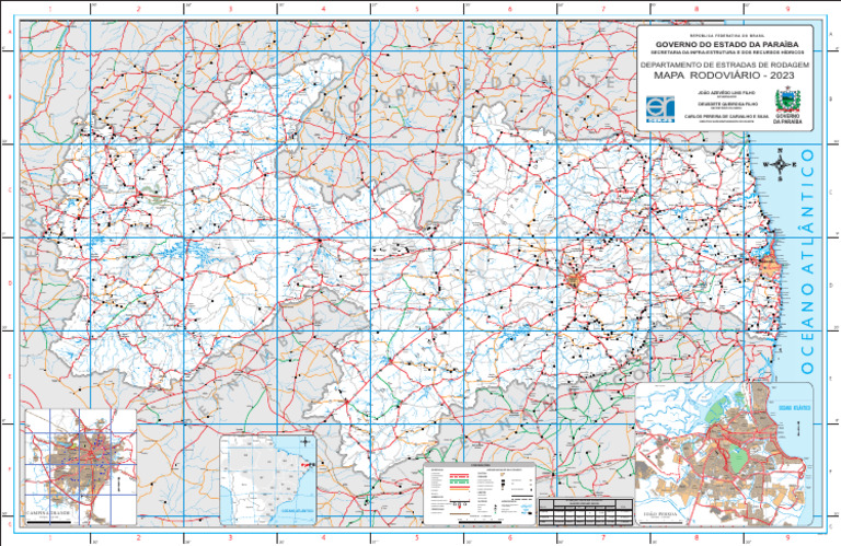 Mapa DER-PB | PDF