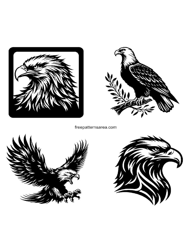 Free Eagle Vector Art Designs | PDF