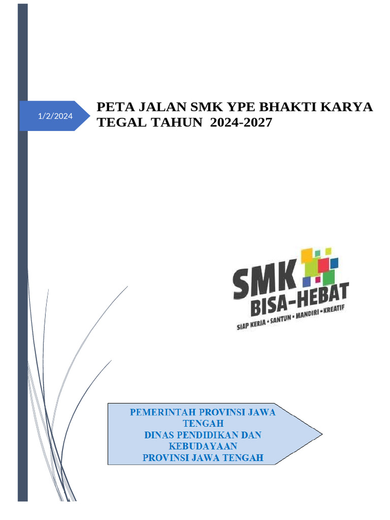 Peta Jalan SMK BK 2024 | PDF