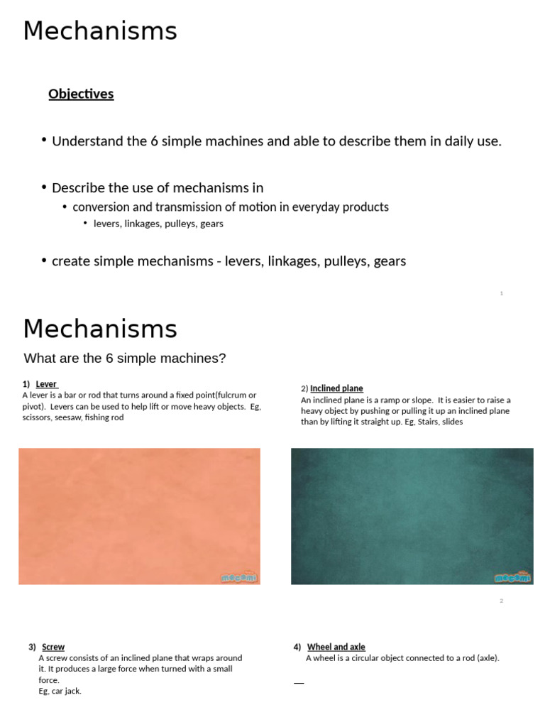 Mechanism Notes For DNT Lower Sec | PDF
