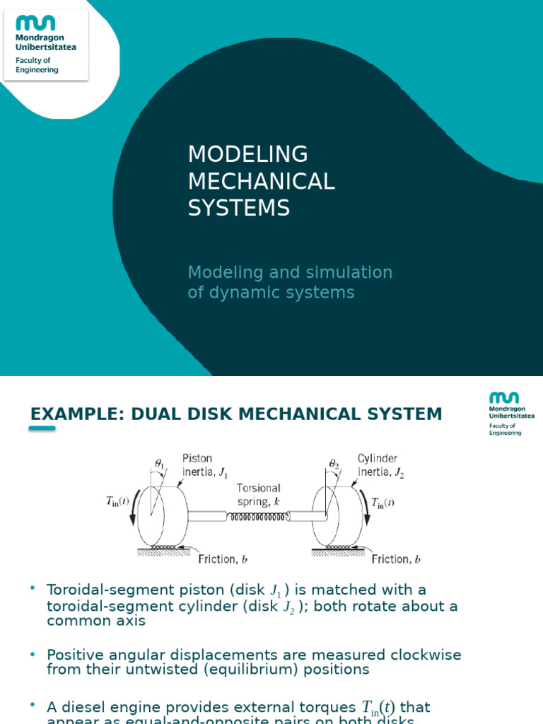 Dual Disk Mechanical System | PDF