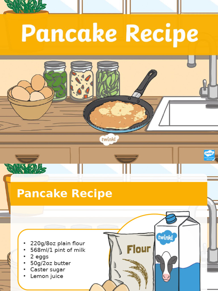 T T 9620 Pancake Recipe Powerpoint - Ver - 2 | PDF
