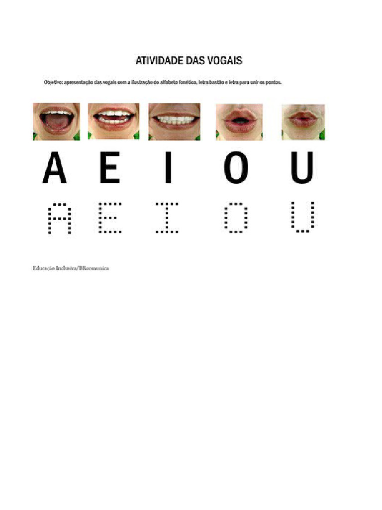 Boquinhas Vogais | PDF