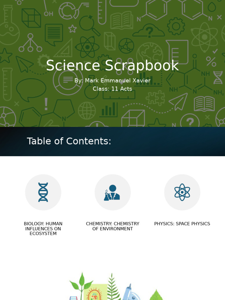 Science Scrapbook | PDF