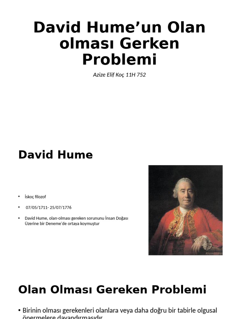 David Hume | PDF