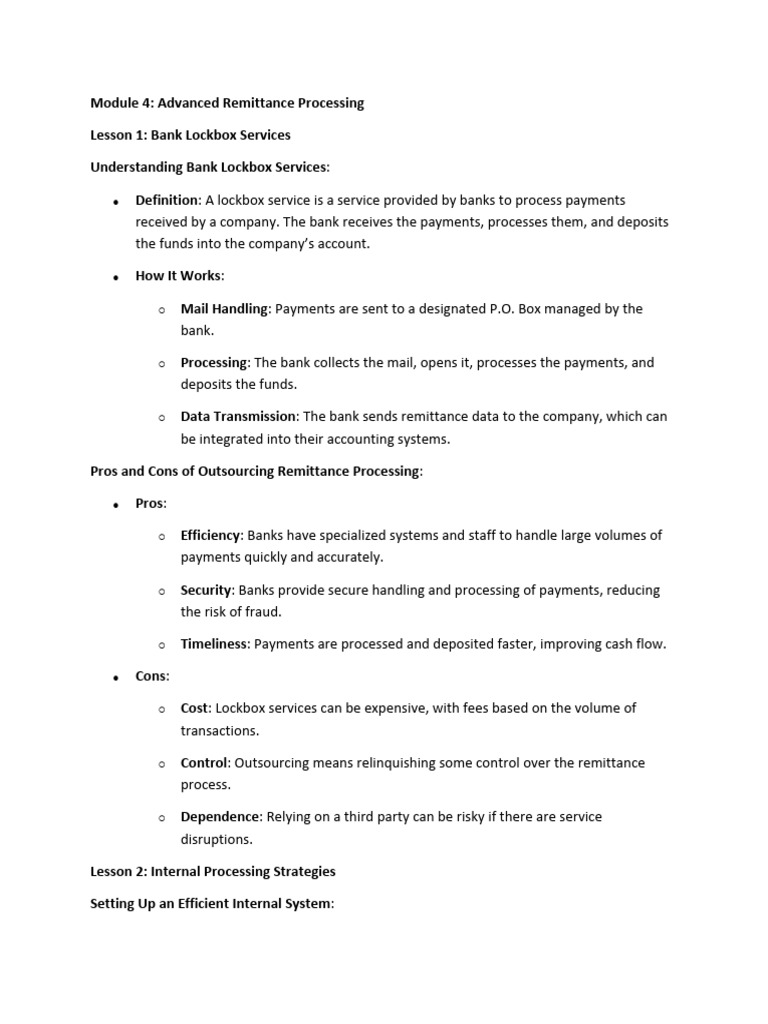 Module 4 | PDF