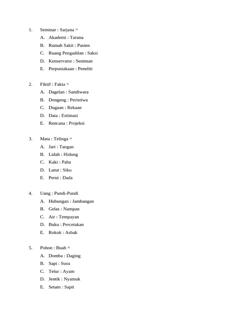 Modul - Analogi 1 | PDF