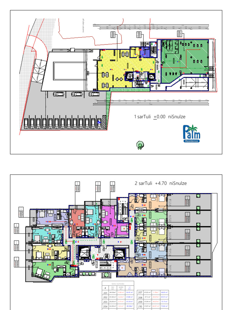 Palm Residence Floor Plan | PDF