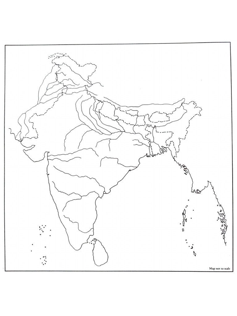 India Blank Map | PDF