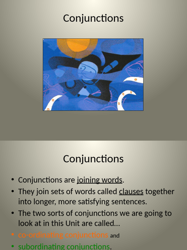 Sea N022IT2 Powerpoint Conjunctions | PDF