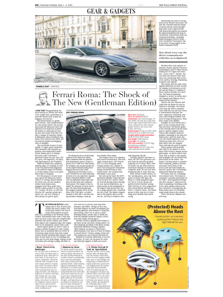 (@article - Daily) Ferrari Roma | PDF