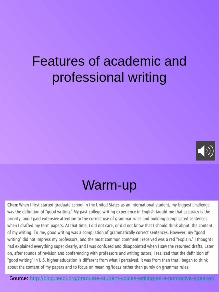 Academic Language Features | PDF | Linguistics | Career & Growth