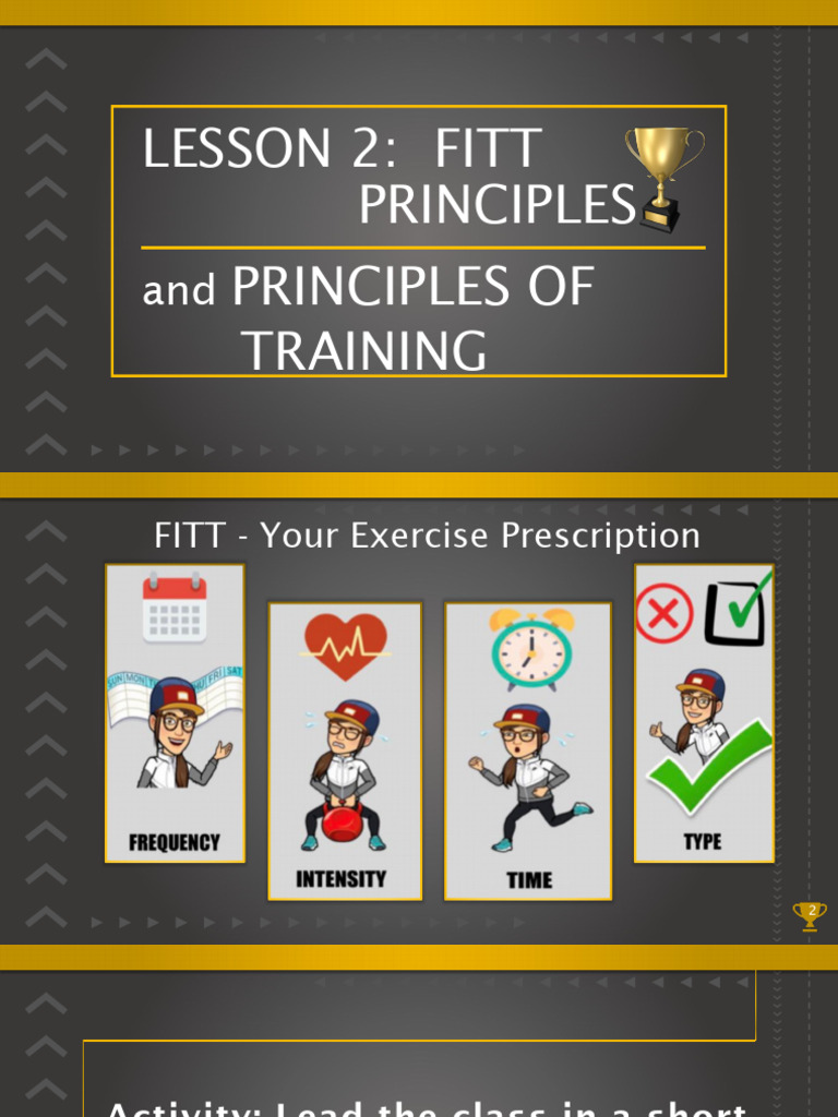 Lesson 2 Fitt PT Final | PDF