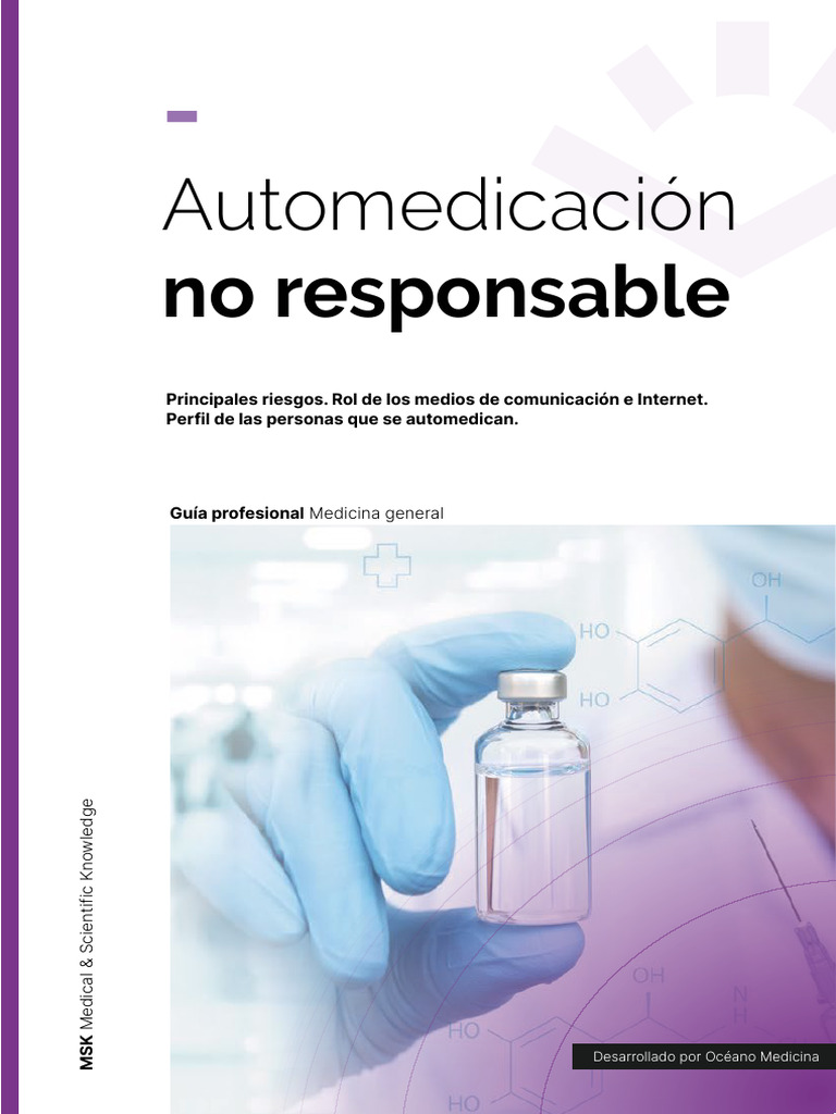 Automedicacion No Responsable | PDF