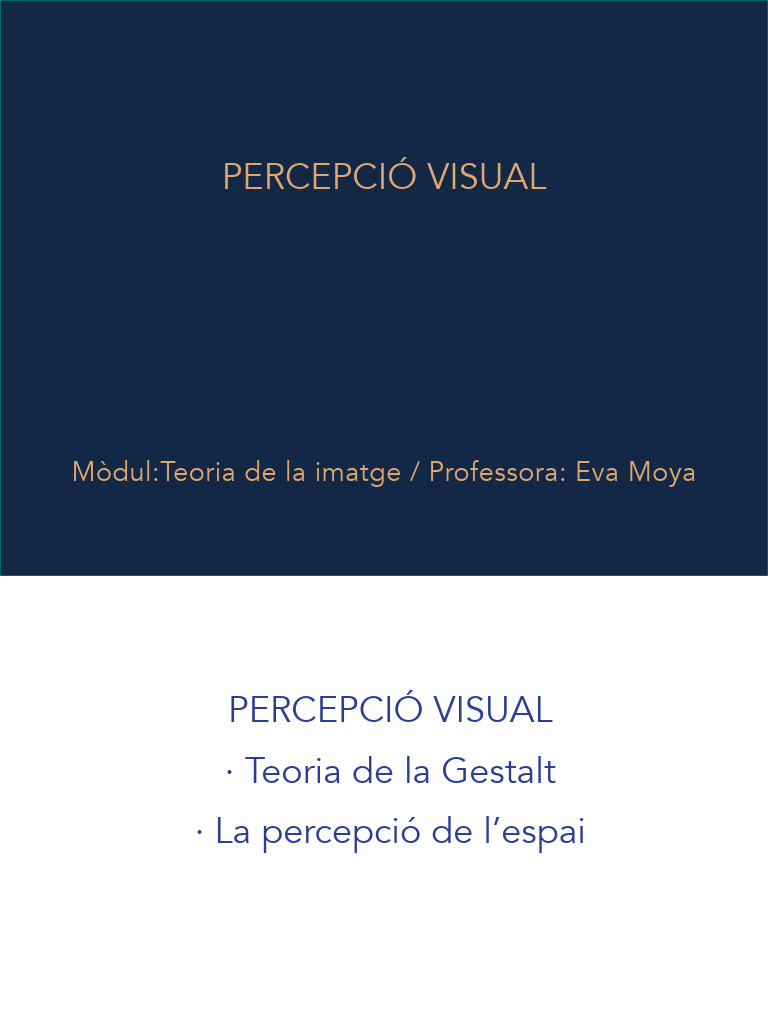 2.2 Percepció Gradients | PDF