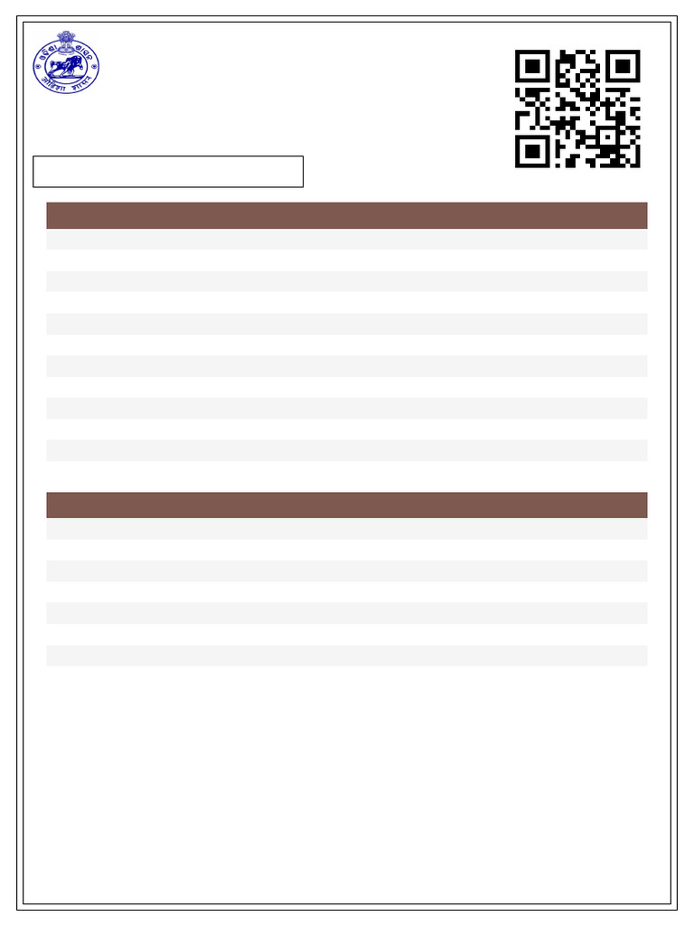 Booking Receipt | PDF