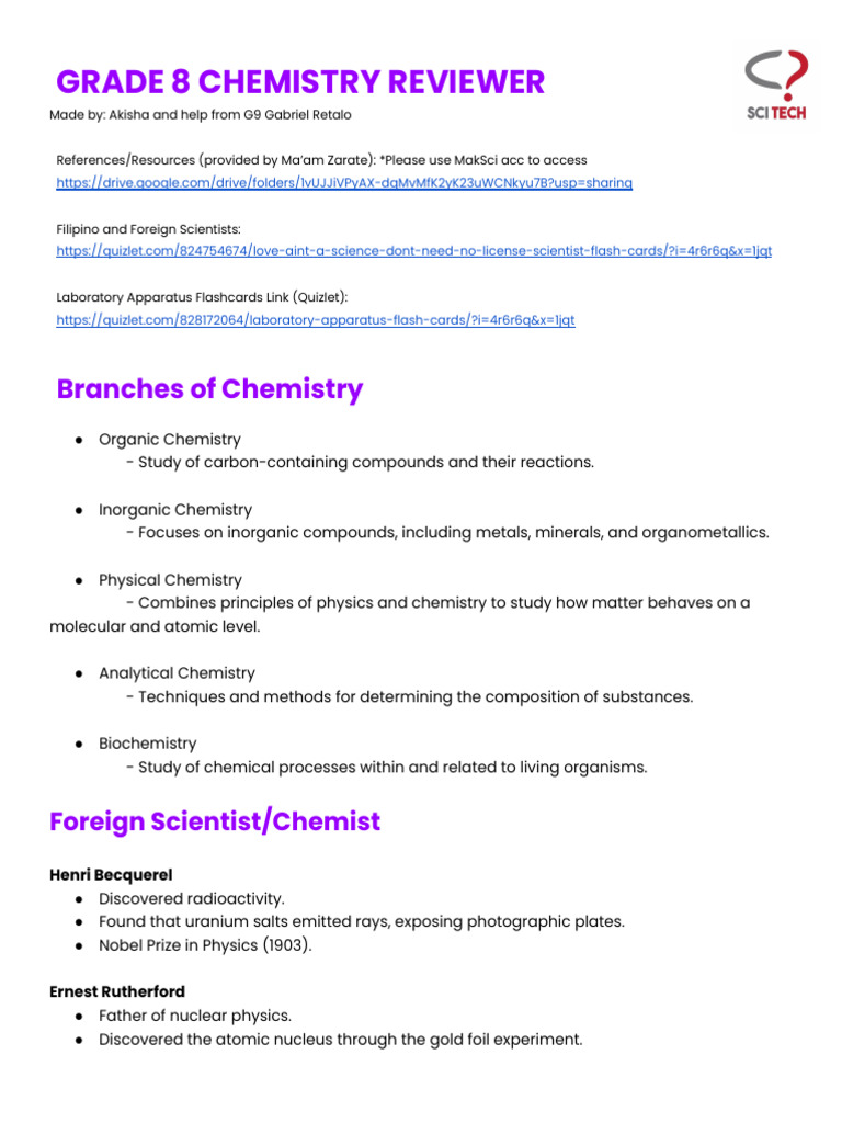 Res 8 Reviewer | PDF