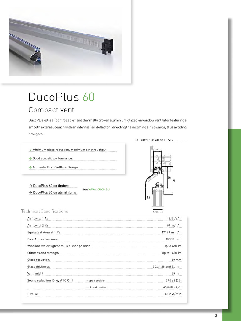 DucoPlus 60 Data Sheet | PDF