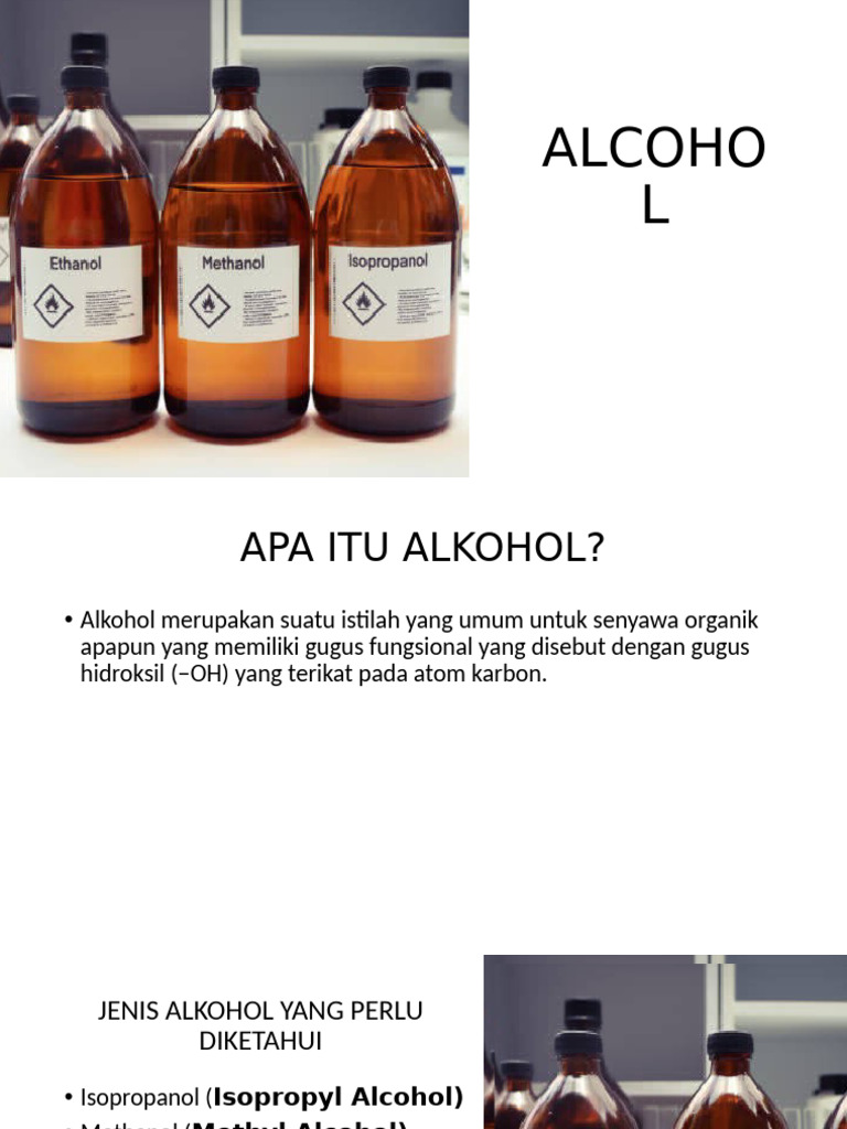 ALCOHOL | PDF | Alcoholic Beverages | Ethanol